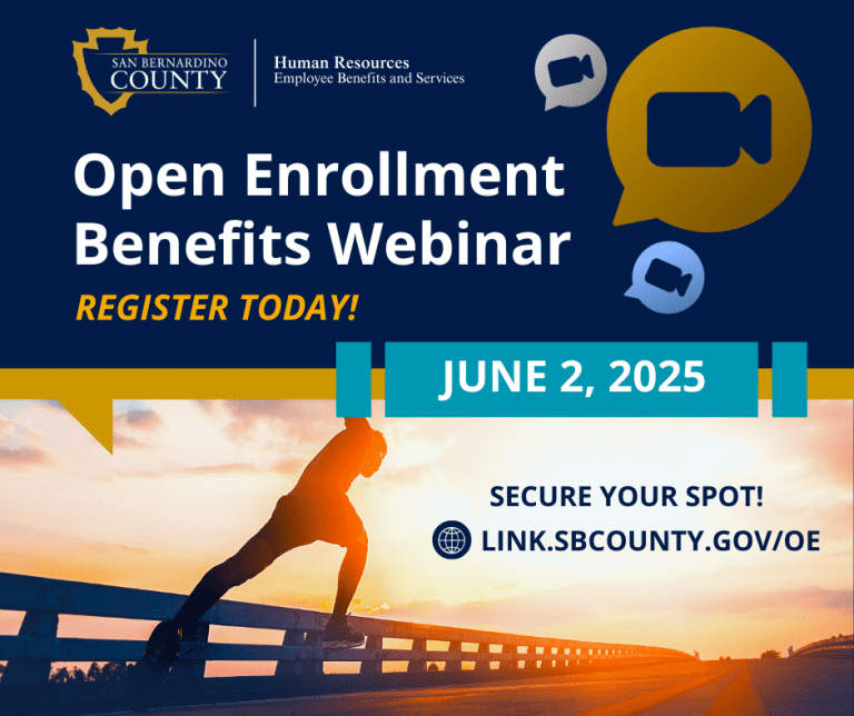 Open Enrollment Benefits Webinar (June 2) – Human Resources Department